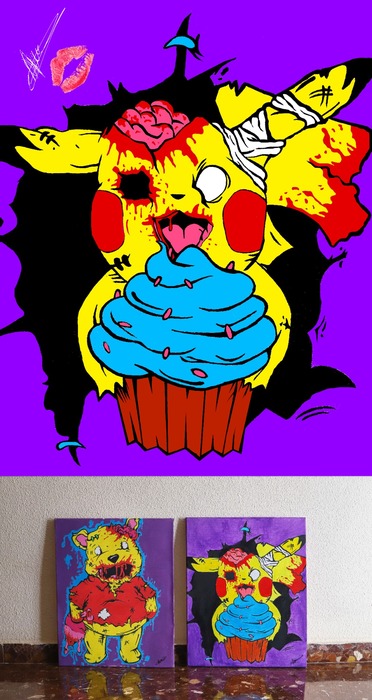 Pikachu Gore :: AshleenBuxa